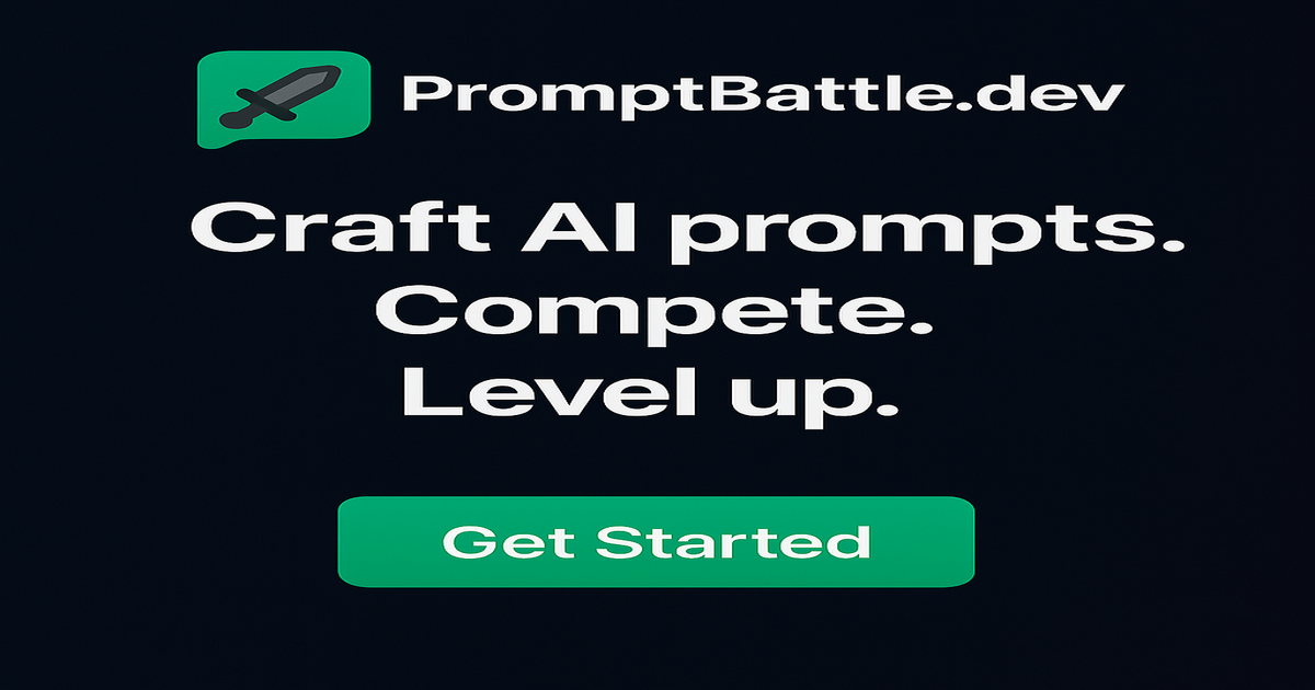 PromptBattle.dev | Build with One AI Prompt